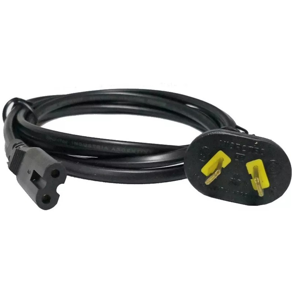 Cable Alimentacion Largo 2,5 Mts Tipo 8 Fuentes, Tv´s, Leds – Cables Trebol